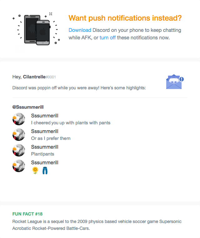 ¿Cómo hago para dejar de recibir notificaciones de Discord por email ...