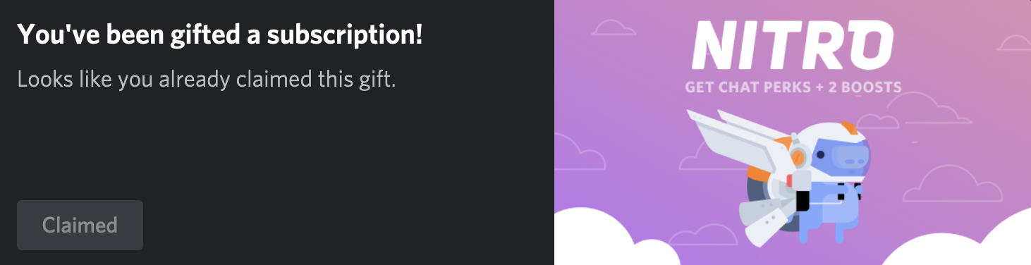 Discord Nitro Gift Link Scam Wesdesigners