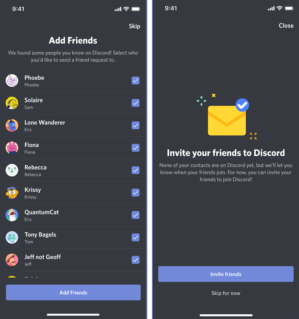 Find Your Friends FAQ Discord
