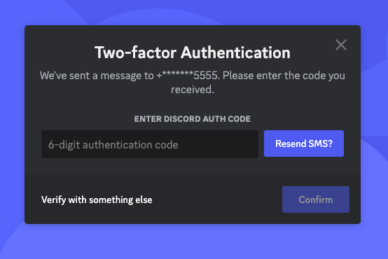 Setting up Multi-Factor Authentication – Discord