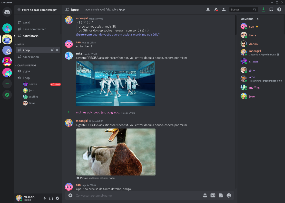 Filtros de Conteúdos Sensíveis do Discord – Discord