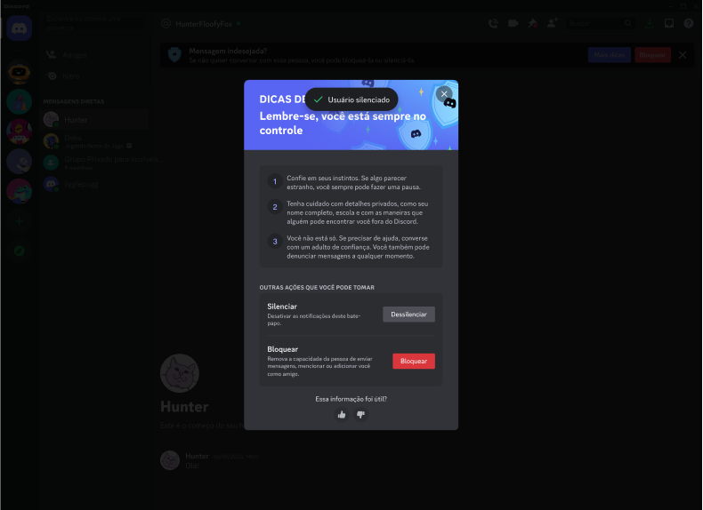 Alertas de Segurança do Discord – Discord
