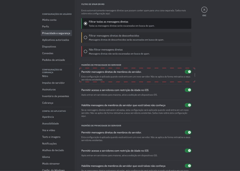 Alertas de Segurança do Discord – Discord