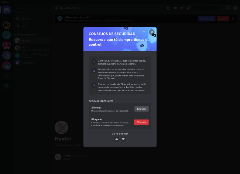 Alertas de seguridad de Discord – Discord