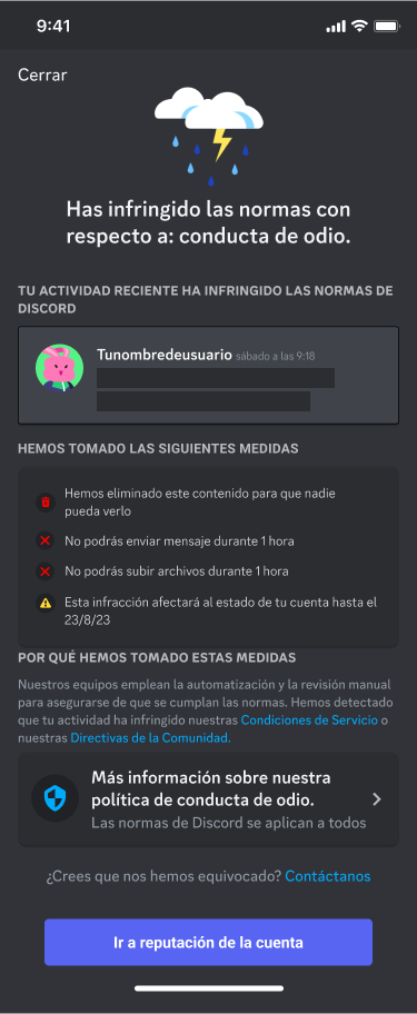 Sistema de Advertencia de Discord – Discord