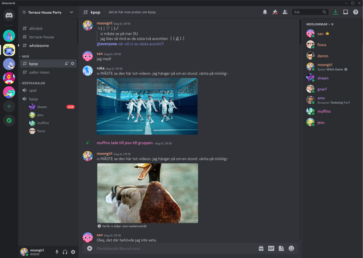 Discords Filter för Känsligt Innehåll – Discord