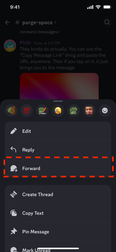 Message Forwarding – Discord