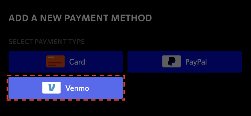 Venmo Integration FAQ – Discord