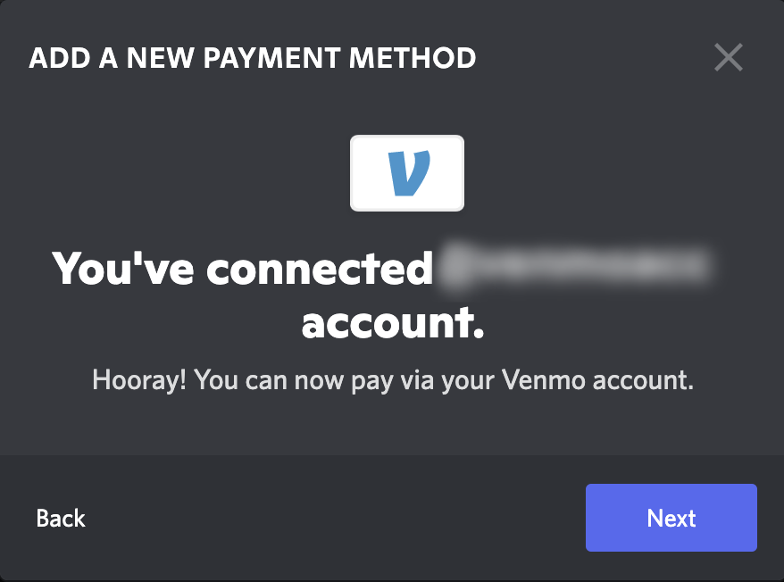 Venmo Integration FAQ – Discord