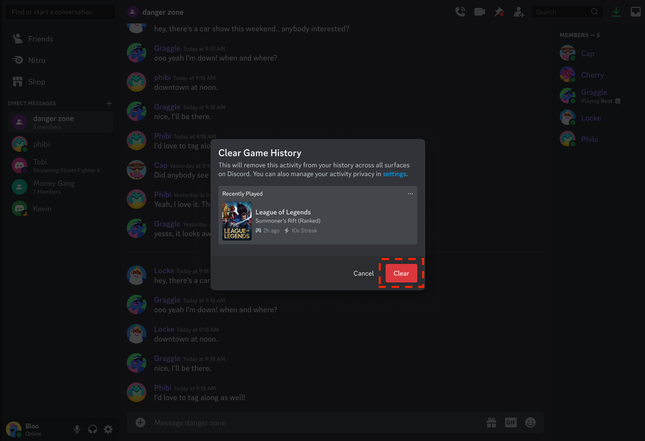 Discord'da Etkinlik Paylaşımı SSS – Discord