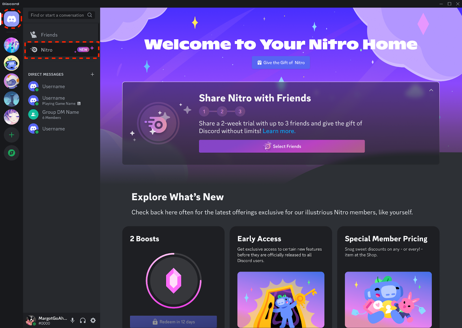Condividi Nitro – Discord