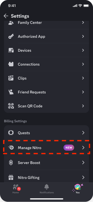 Nitro 공유하기 – Discord