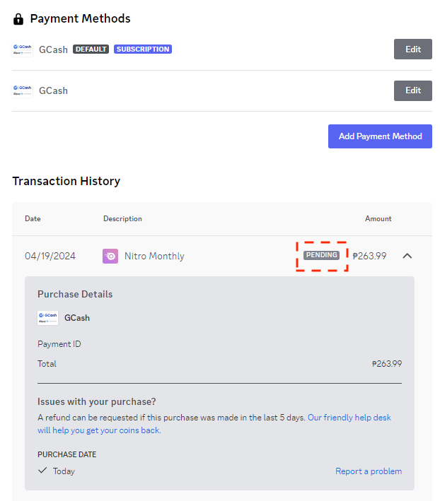 Why Does My Payment Show As A Pending Charge? – Discord