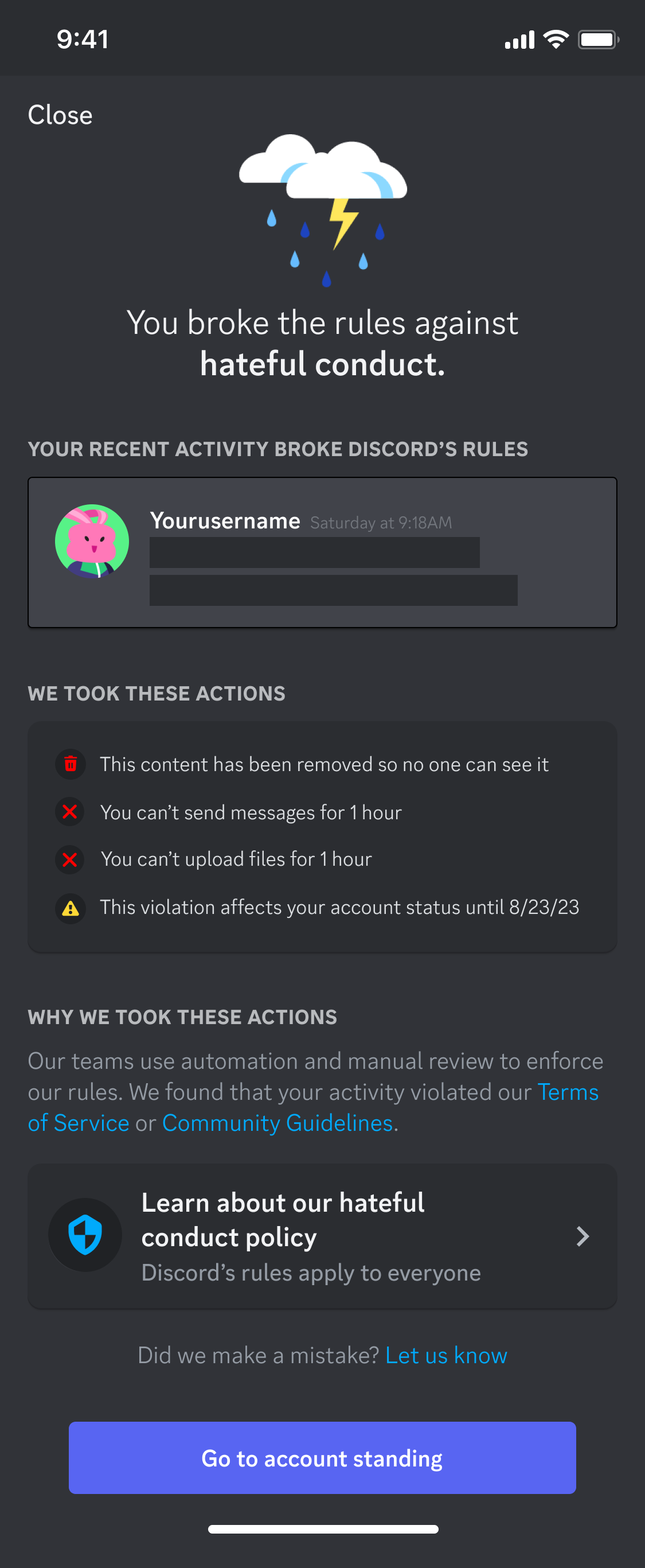 Discord Uyarı Sistemi – Discord
