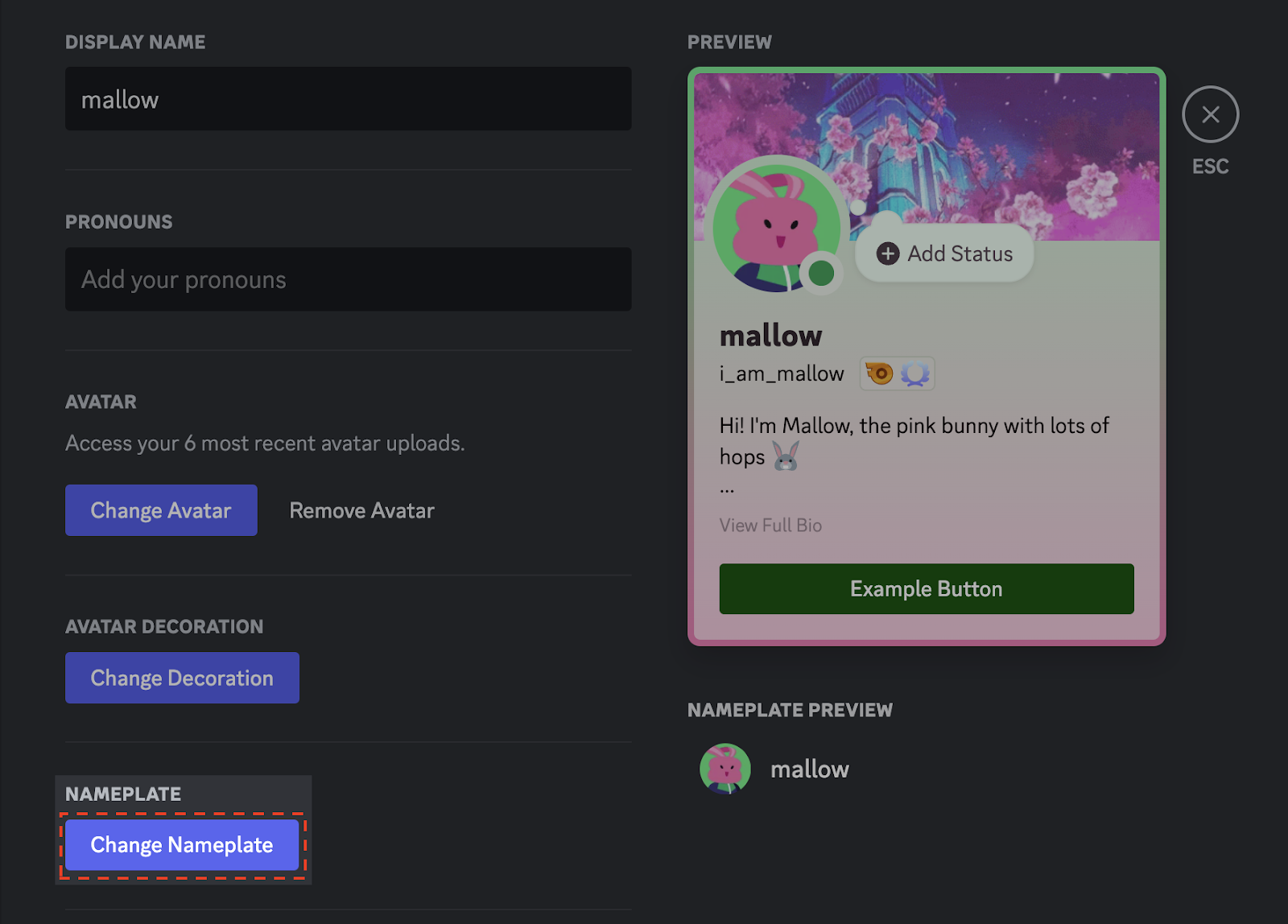 Namensschilder-FAQ – Discord