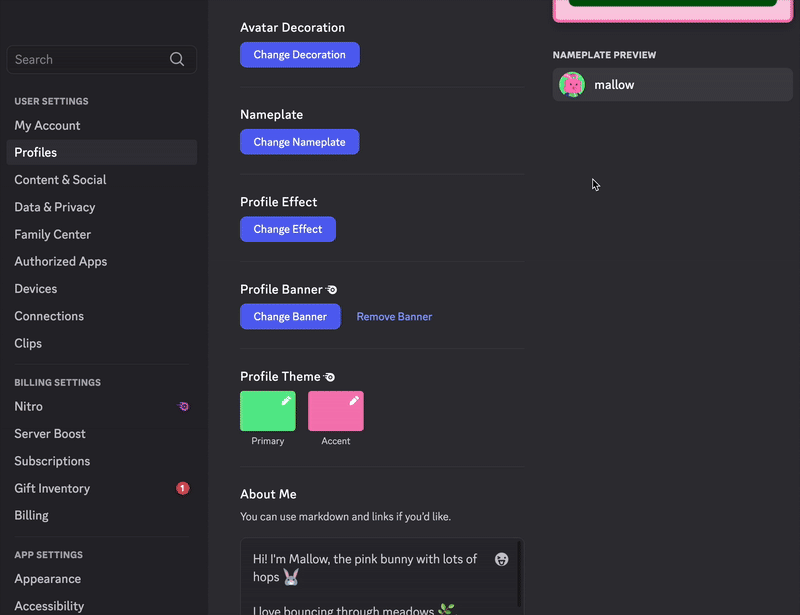 Nameplates FAQ – Discord