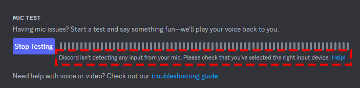 Mikrofon-Test – Discord