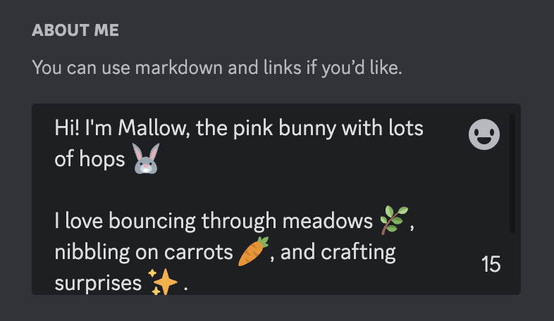 Persoonlijke profielen – Discord