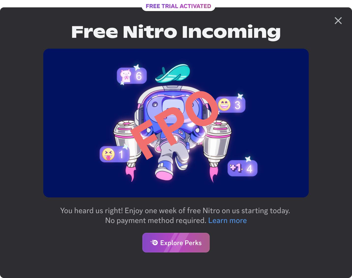 Gratis provperiod av Nitro i maj 2025 – Discord