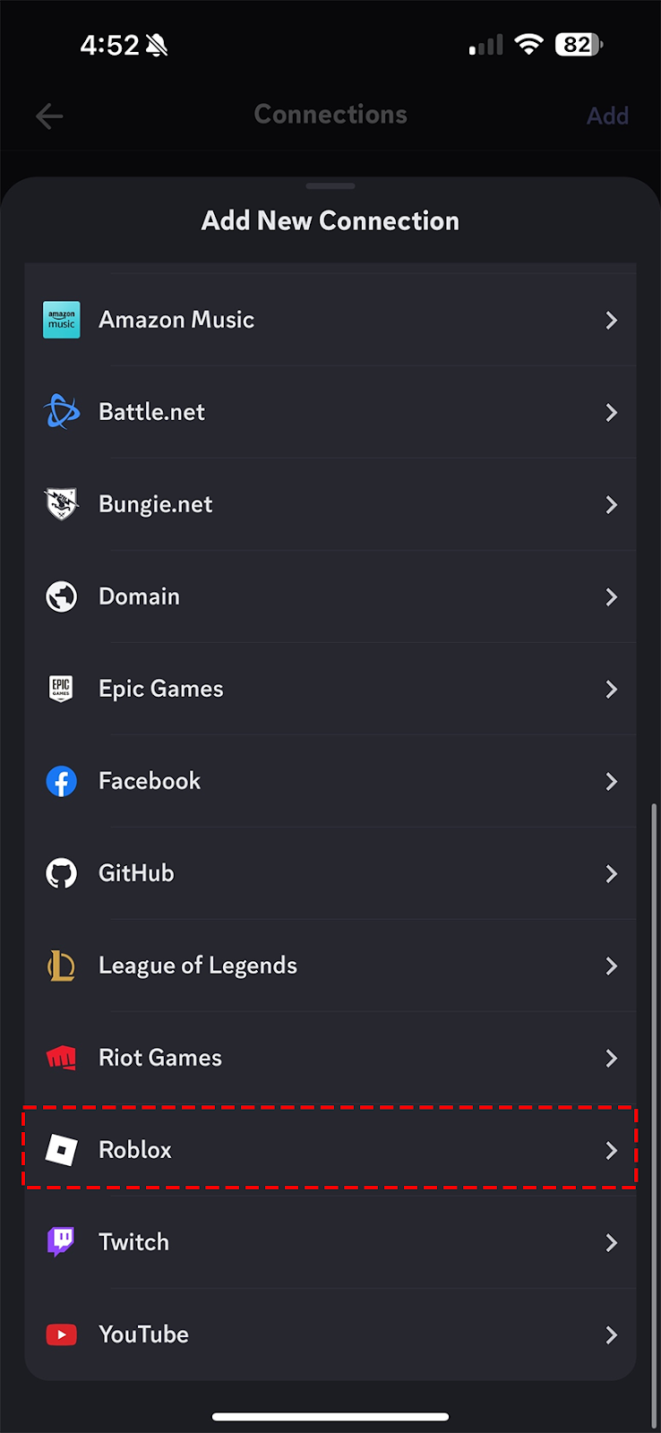 Roblox Hesabını Discord'a Bağlama – Discord