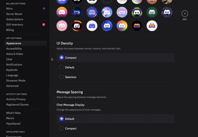 如何變更 Discord 色彩主題並自訂外觀設定 – Discord