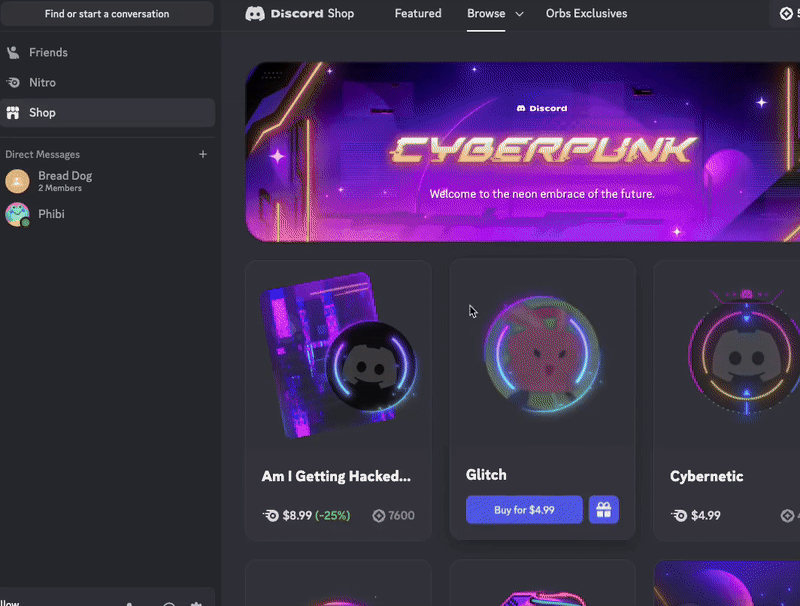 Preguntas frecuentes de la Tienda – Discord