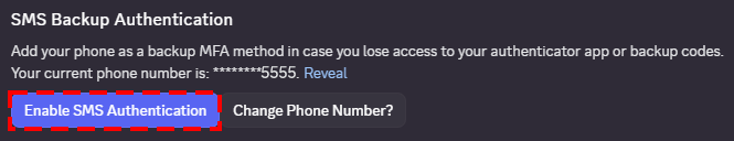 Setting up Multi-Factor Authentication – Discord