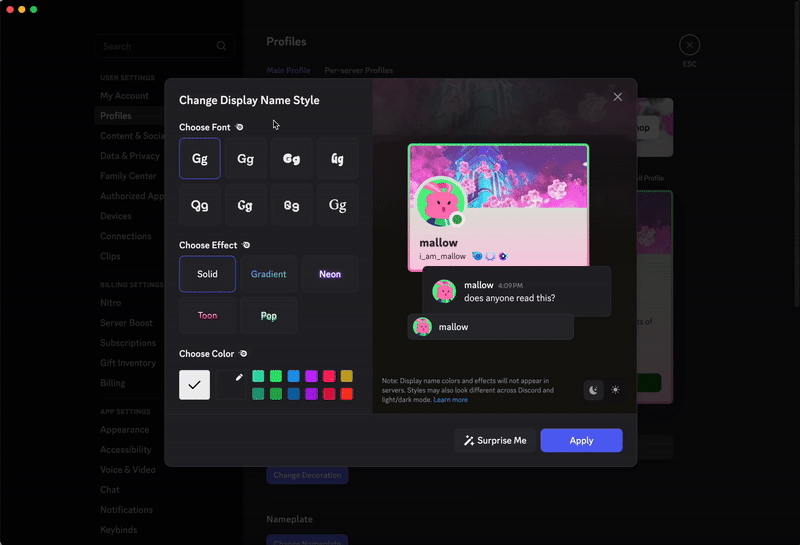 Discord Display Name Styles FAQ – Discord