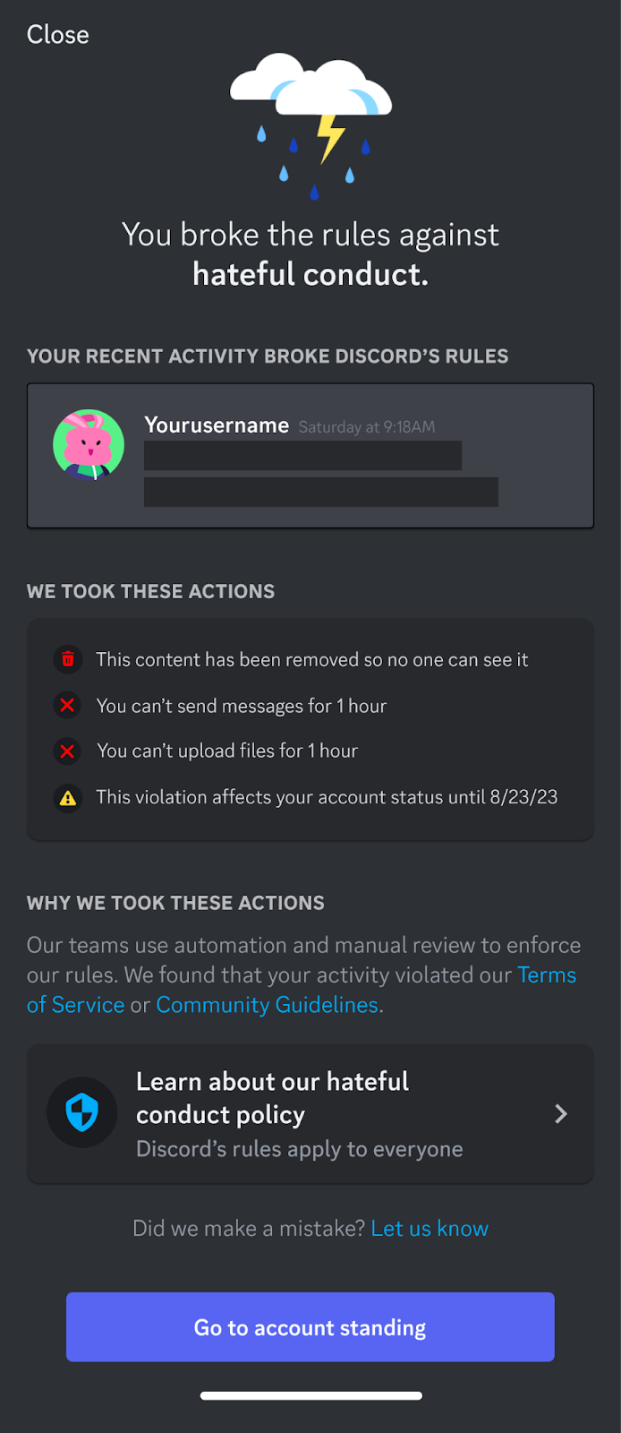 Discord Warning System – Discord