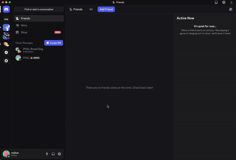 Custom Profiles – Discord