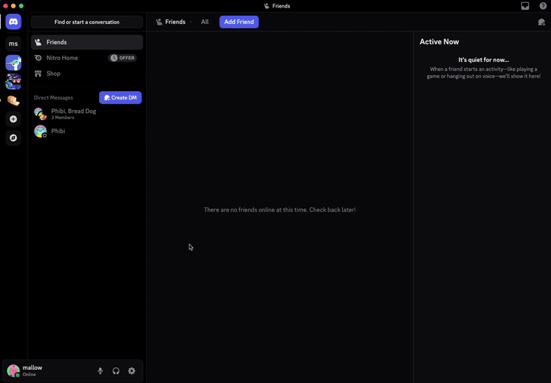 Custom Profiles – Discord