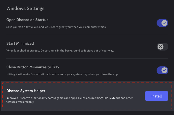 Discord System Helper – Discord