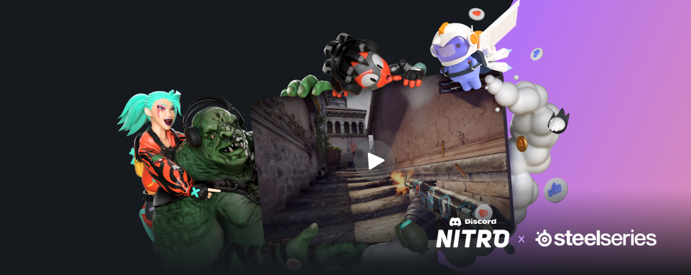 1 Month of Nitro for SteelSeries Customers – Discord