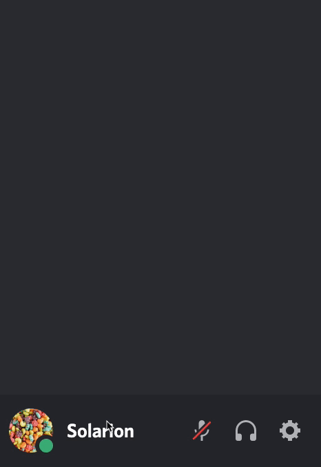 Custom Status – Discord