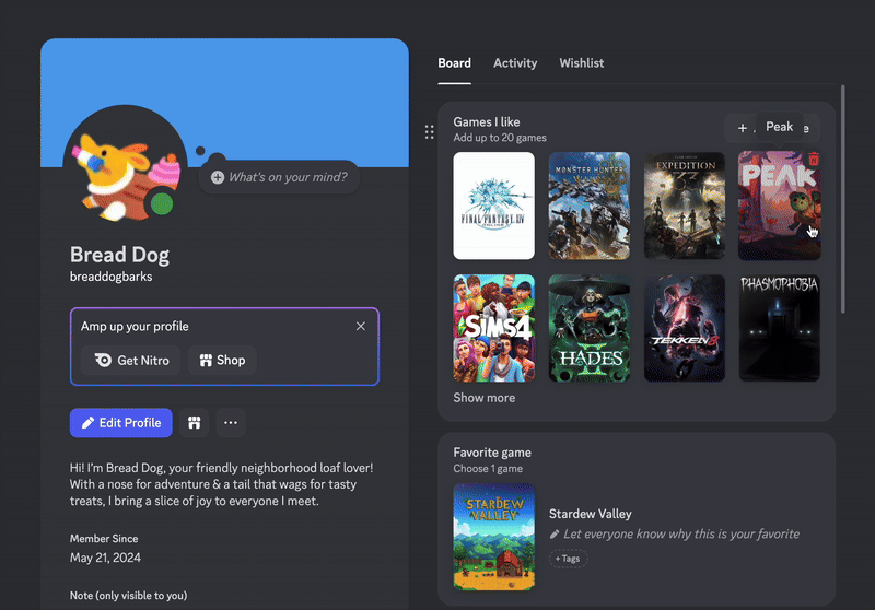 Profile Widgets FAQ – Discord