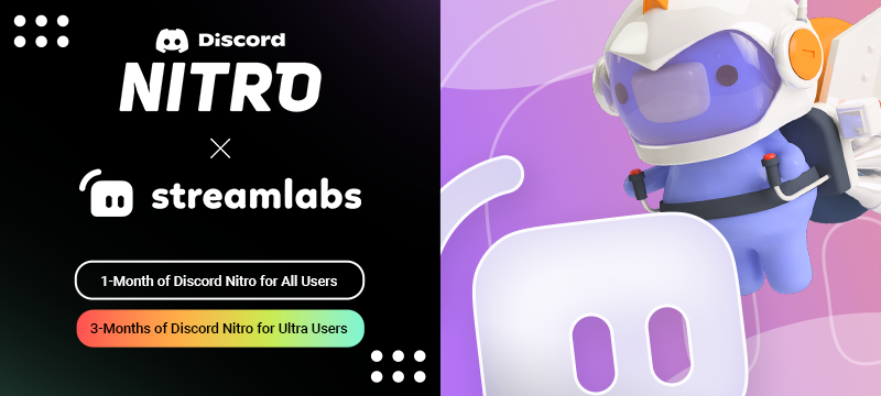 การทดลองใช้ Discord Nitro สำหรับผู้ใช้ Streamlabs – Discord