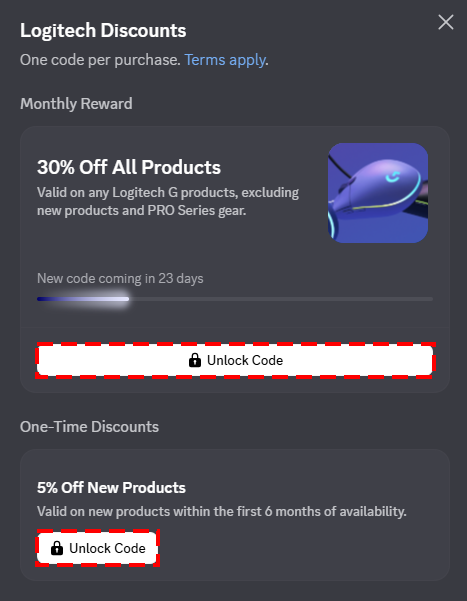 Nitro Rewards – Discord