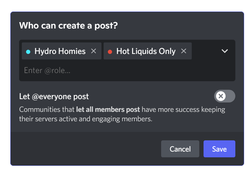 Canali Forum Discord