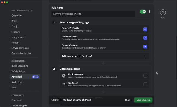 AutoMod FAQ – Discord