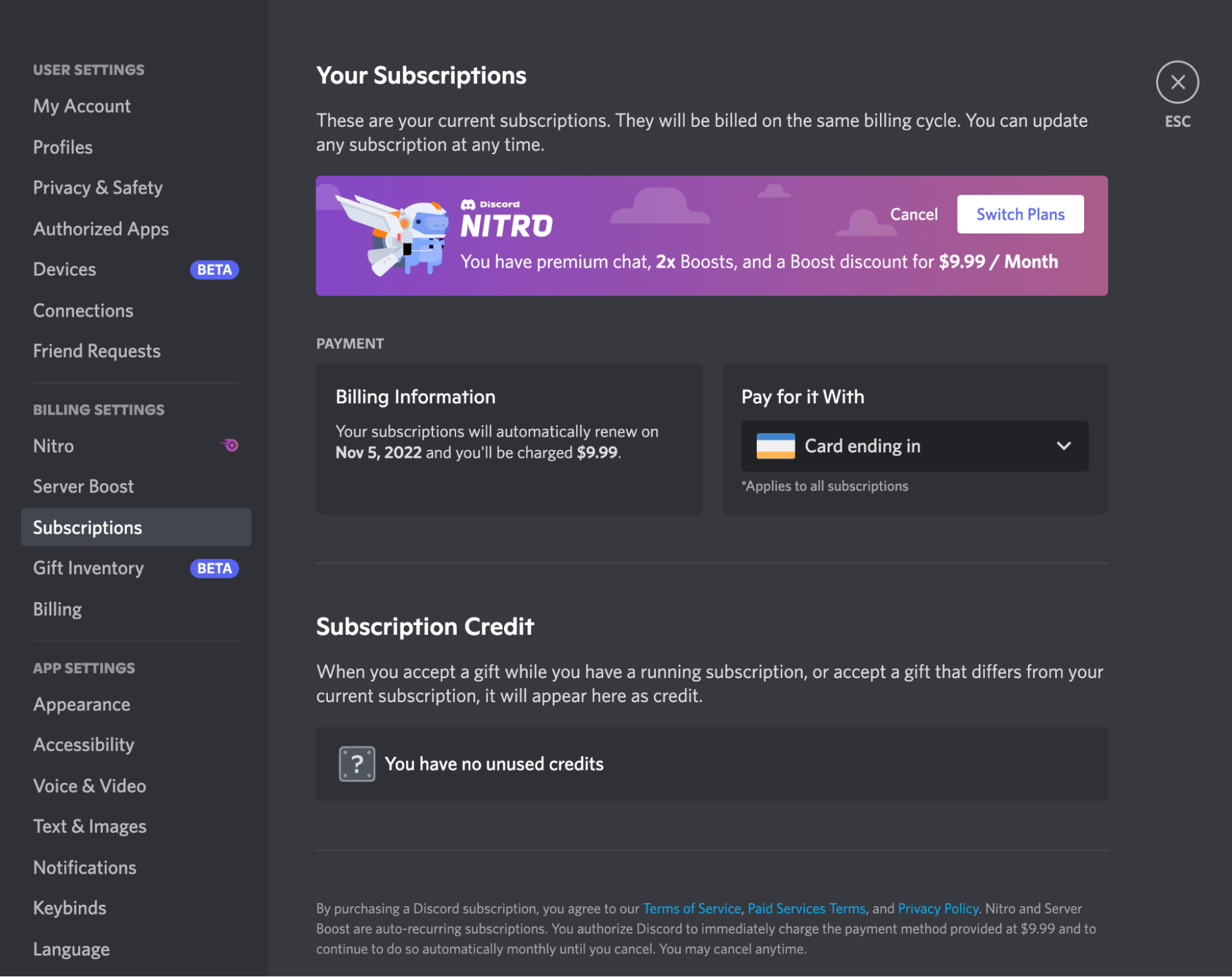 Discord Nitro Basic