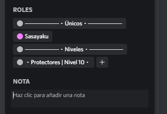 Separadores para roles (categorias y subcategorías) – Discord