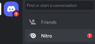 Permanent notification – Discord